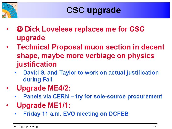 CSC update my random summary TMB 3 3