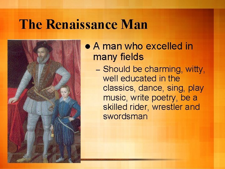 Italy Birthplace of the Renaissance Setting the Stage