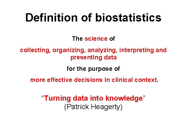 Introduction to biostatistics Associate Professor Georgi Iskrov Ph