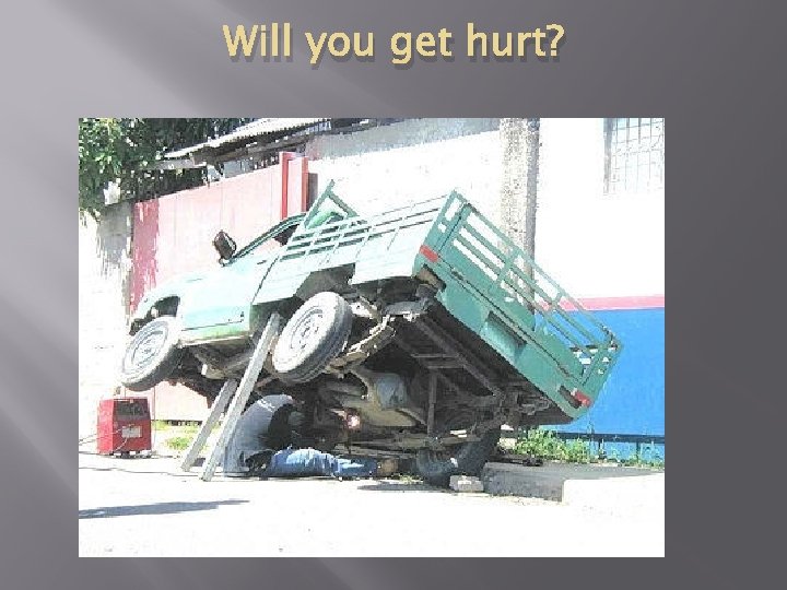 SMALL ENGINES LAB SAFETY 3 most common causes