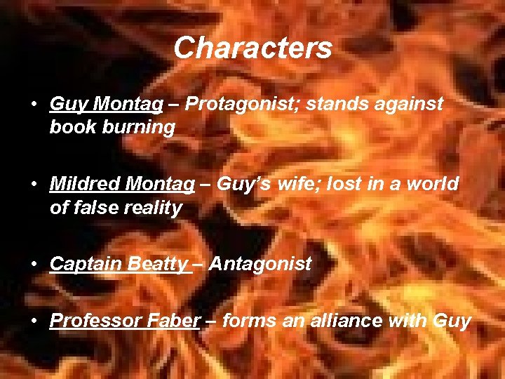 Fahrenheit 451 The temperature at which paper burns