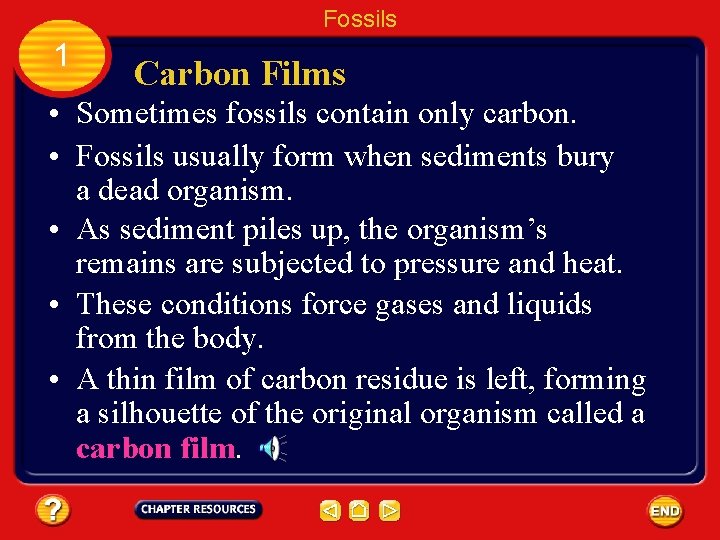 Table of Contents Chapter Clues to Earths Past