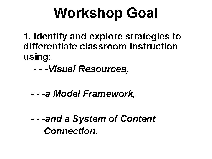 Differentiation in the Science Classroom Laboratory April 23