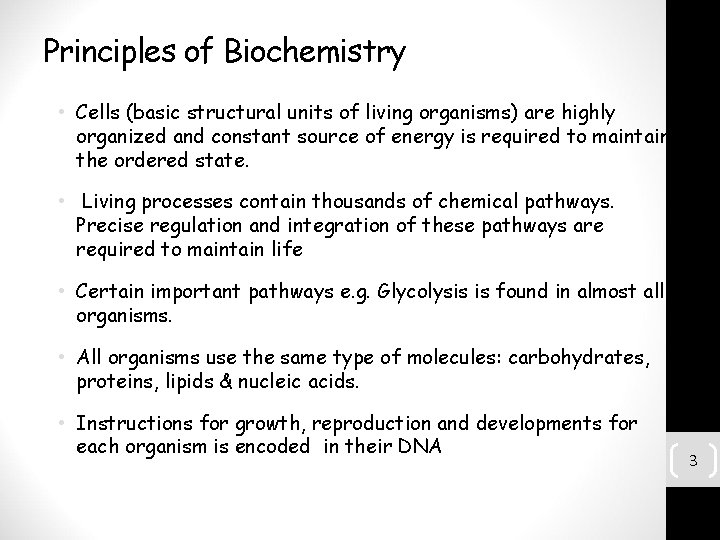 Biochemistry has become the foundation for understanding all