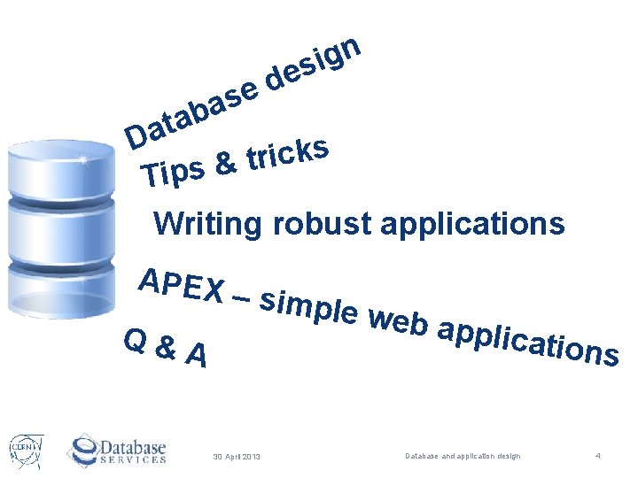 Katarzyna DziedziniewiczWojcik ITDB Database and application design 30