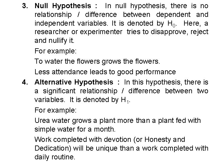 A talk On HYPOTHESIS By Professor Dr R