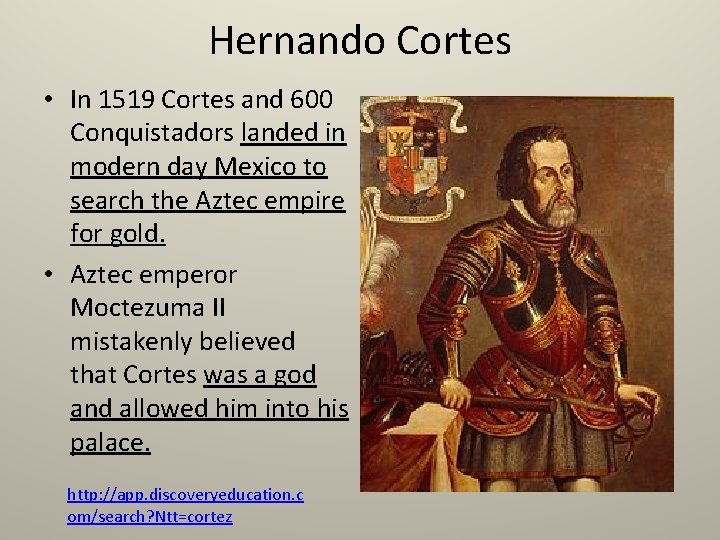 Unit 2 Colonization and Global Slave Trade The