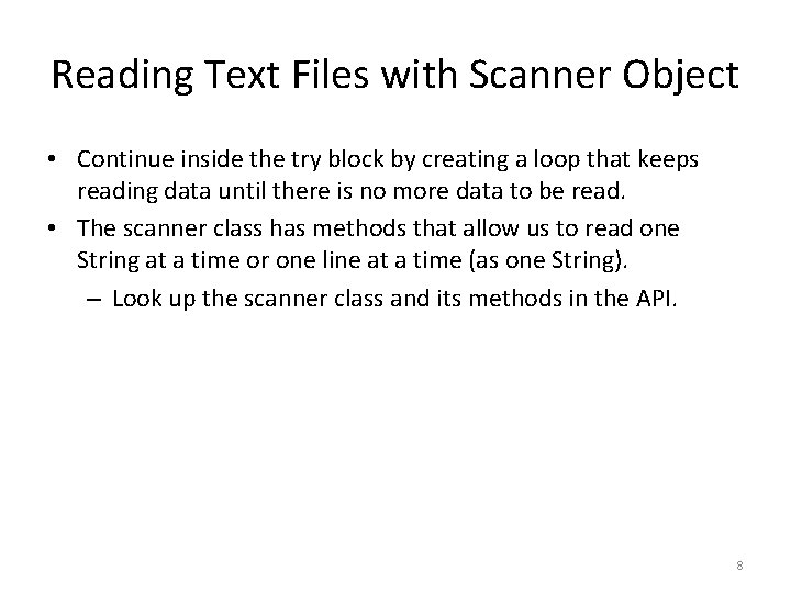 CS 116 OBJECT ORIENTED PROGRAMMING II LECTURE 2