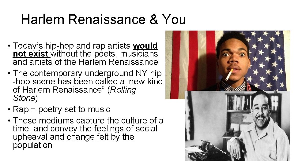 Harlem Renaissance Cultural Rebirth What is the mood