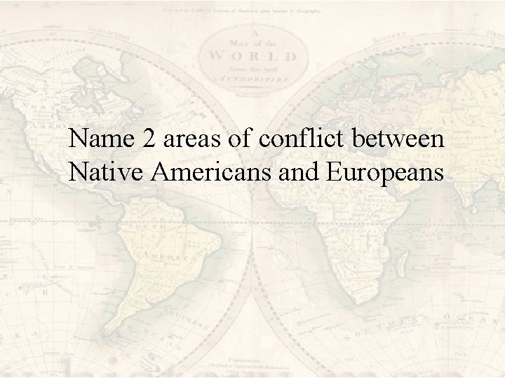 Warm Up Accomplishment something that has been achieved