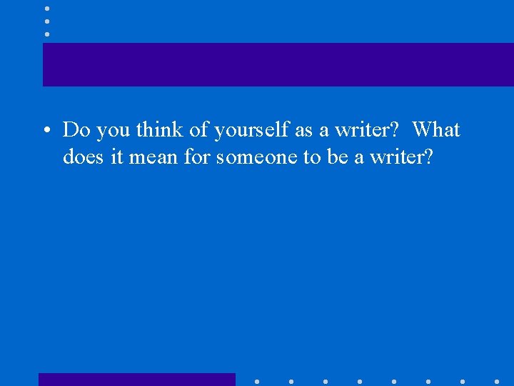 Writers on Writing Prompts by Peter Elbow from