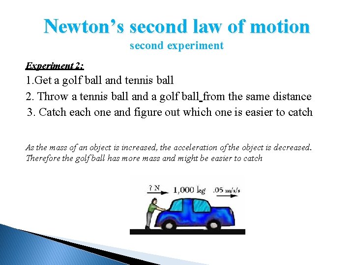 Newtons Laws of Motion by Eloisa and Lorenzo