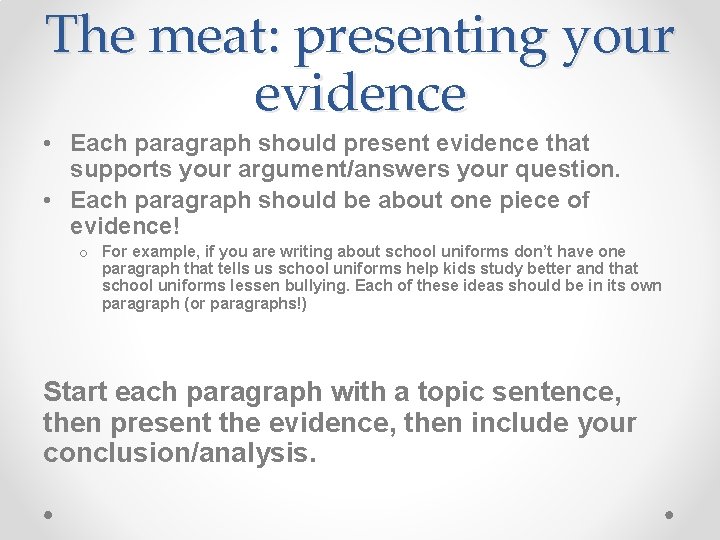 Academic Writing Its not like other writing but