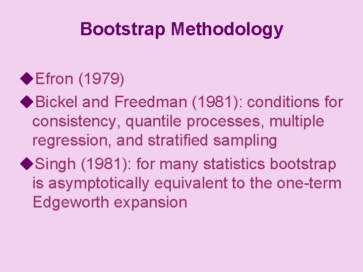 Applications of Resampling Methods in Actuarial Practice by