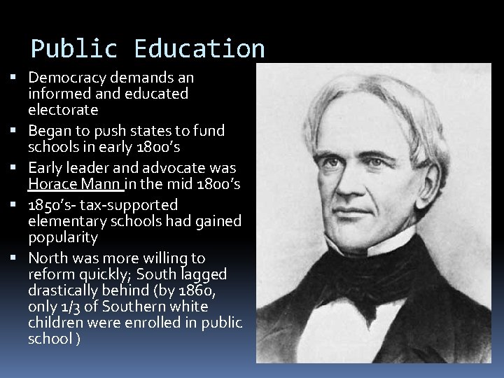 Social Studies Survey REFORM MOVEMENTS BEFORE AND AFTER
