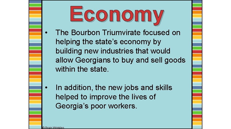 Georgia During the NEW SOUTH ERA Brain Wrinkles