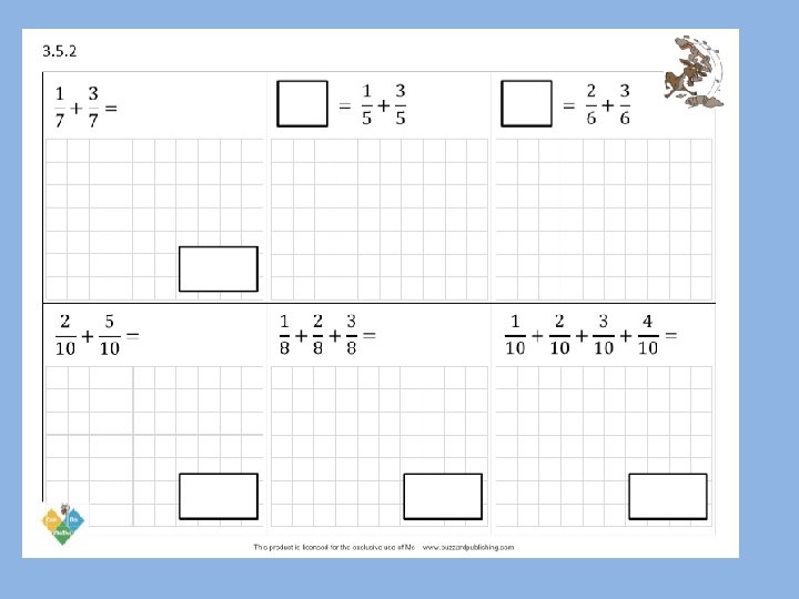 Year 3 Adding and Subtracting Fractions Adding fractions