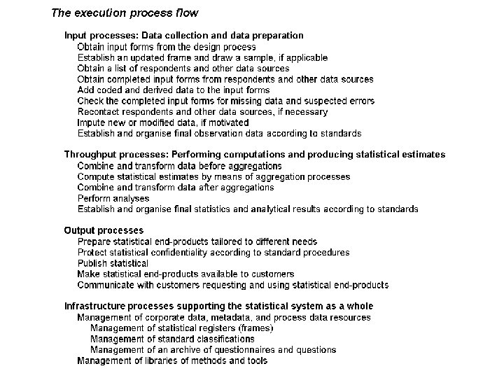Statistical databases in theory and practice Part III