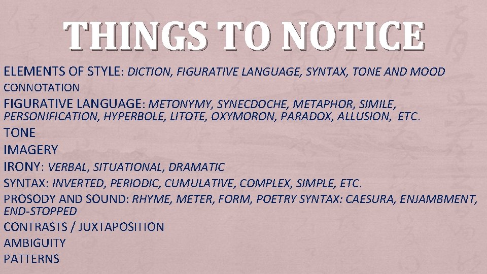 MARCH 29 31 IB ENGLISH ANALYSIS WHAT DO