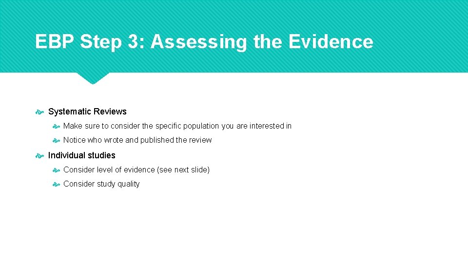 Using EvidenceBased Practice in Treatment Planning BRi CC