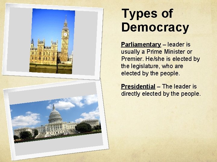 Basic Concepts of Democracy Essential Questions What is