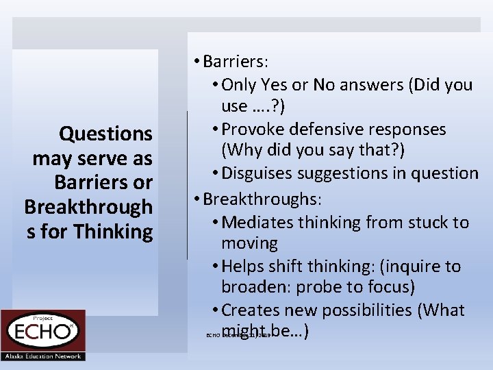Coaching for Equity Overcoming Barriers of Inequity An