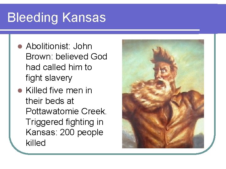 Road to Civil War Chapter 10 Differences bw