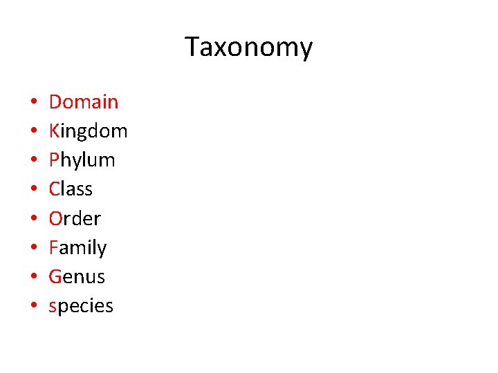 Classification of Microorganisms Subject Pharmaceutical Microbiology ...