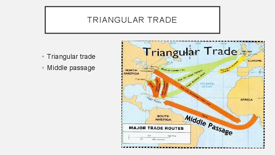 CONSEQUENCES OF EXPANSION COLUMBIAN EXCHANGE SLAVE TRADE Unit