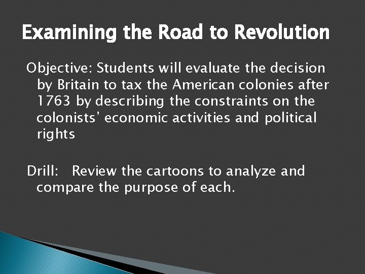 Day 27 The Road to Revolution Baltimore Polytechnic