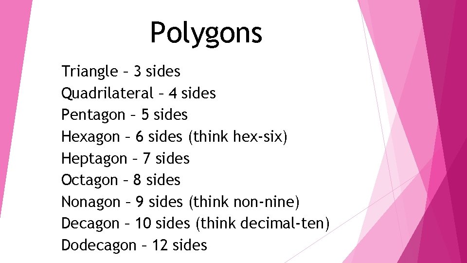 Objectives2 Students will be able to find the