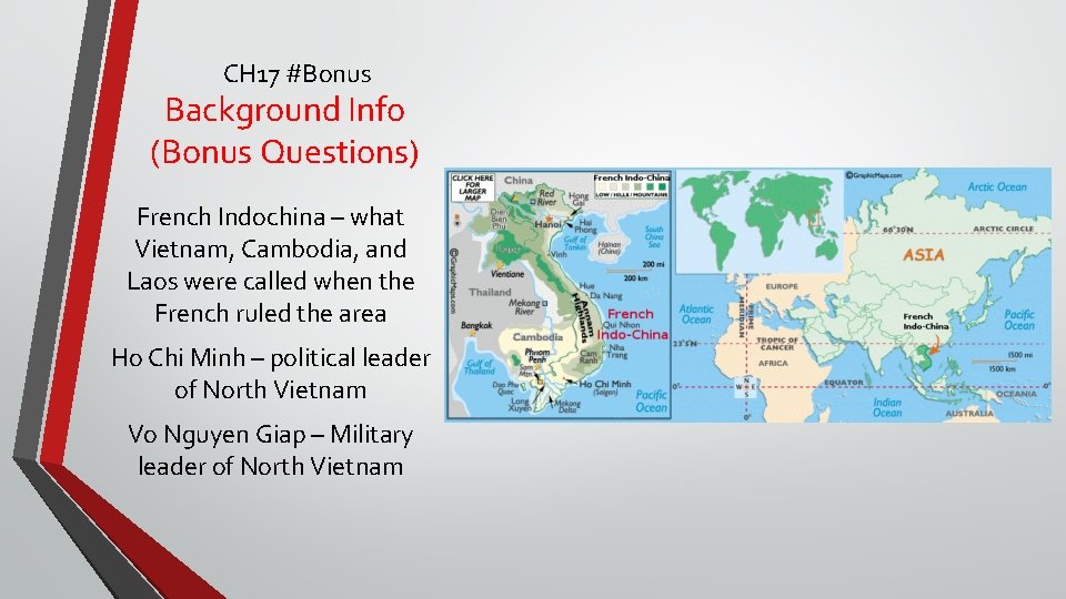 CH 17 The Vietnam War CH 17 Bonus