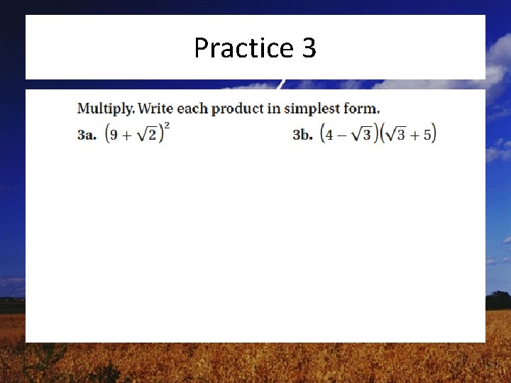 11 4 Multiply Divide Radical Expressions Algebra 2
