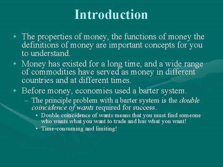Money Activity 34 35 by Advanced Placement Economics
