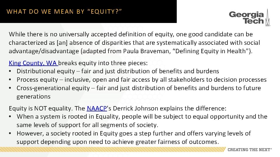 INTRODUCTION TO SOCIETY EQUITY SUSTAINABILITY THE OXFAM DOUGHNUT