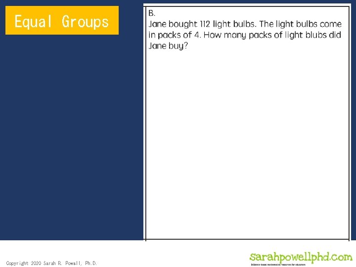 Word Problems No Problem Additive Schemas and Multiplicative