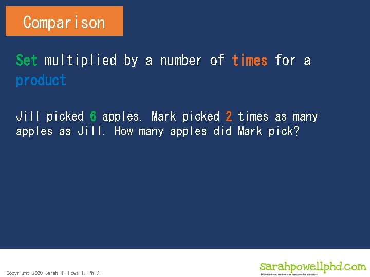 Word Problems No Problem Additive Schemas and Multiplicative