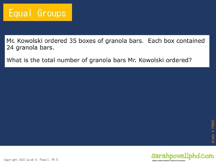 Word Problems No Problem Additive Schemas and Multiplicative