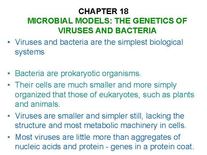 Chapter 18 Microbial Models The Genetics Of Viruses