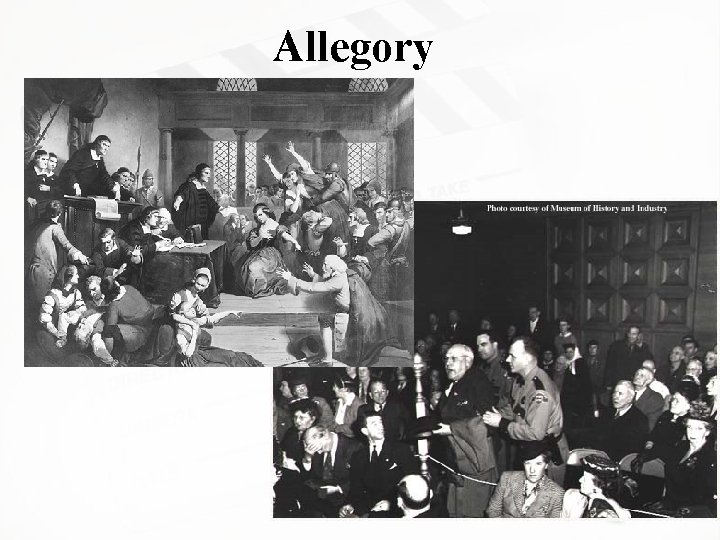 The Crucible Witch Hunt and the Allegory In