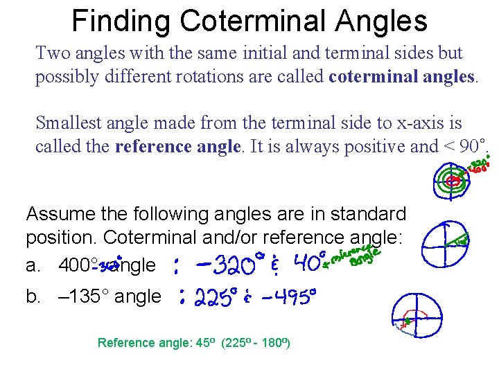 913 Angles and Their Measure Objective Students will