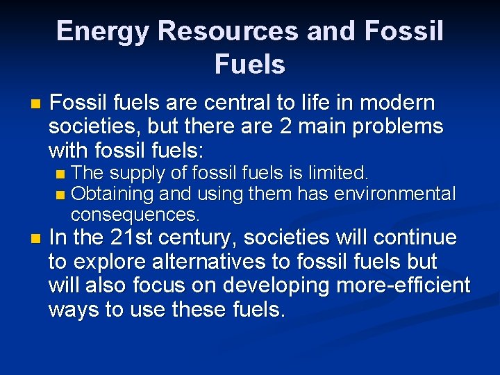 Chapter 17 Nonrenewable Energy Holt Rinehart and Winston