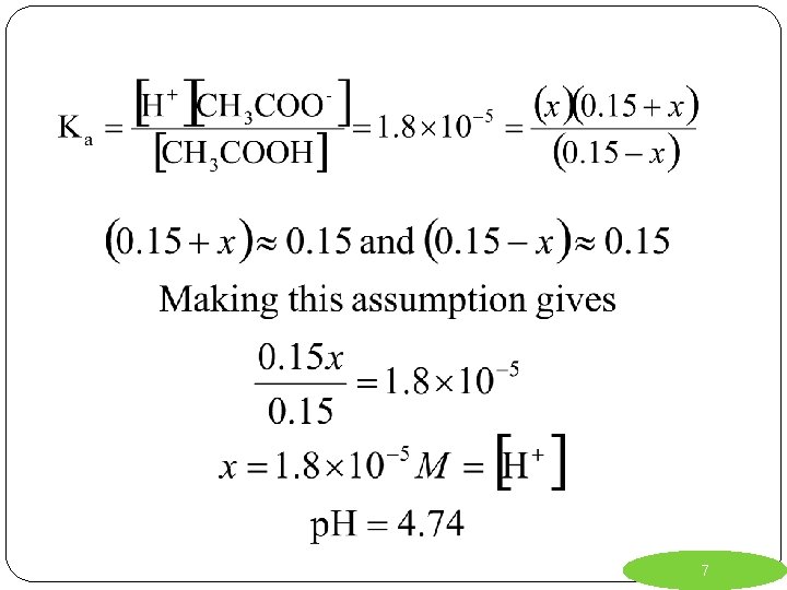 Buffers And Titrations The Common Ion Effect Buffer