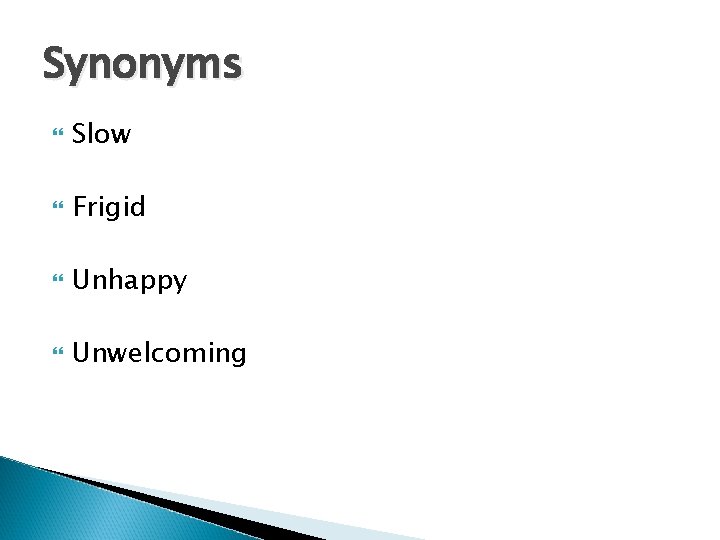 Vocabulary Lesson 3 words 6 10 English 7