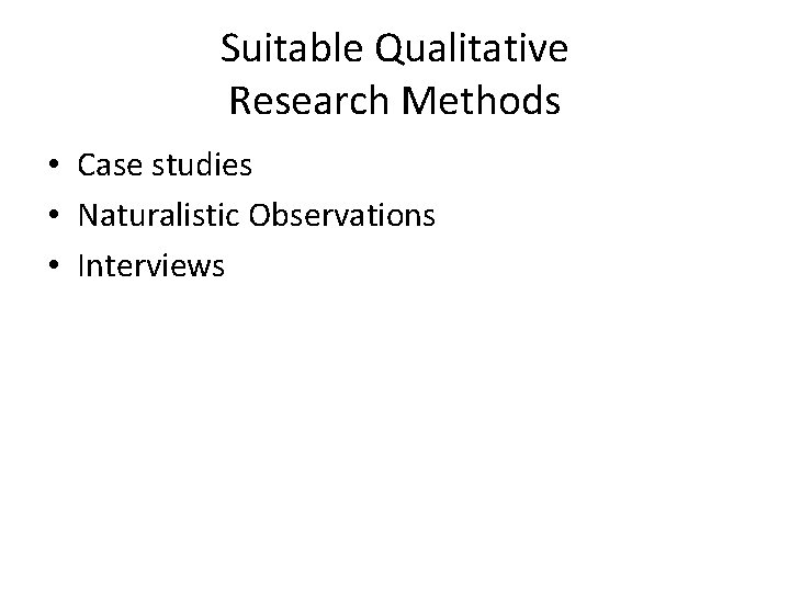 IB Psychology Paper 3 Revision Approaches to Research
