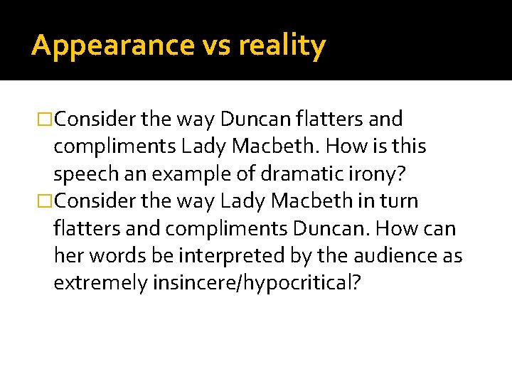 Act 1 scene 6 and 7 Macbeth Lesson