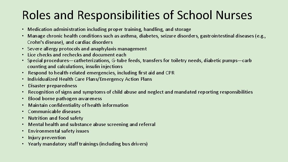 Brunswick County Schools School Nurse Program Wanda J