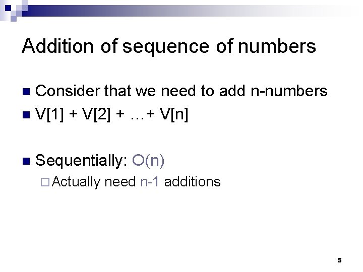Potential for Parallel Computation Chapter 2 Jordan Alaghband
