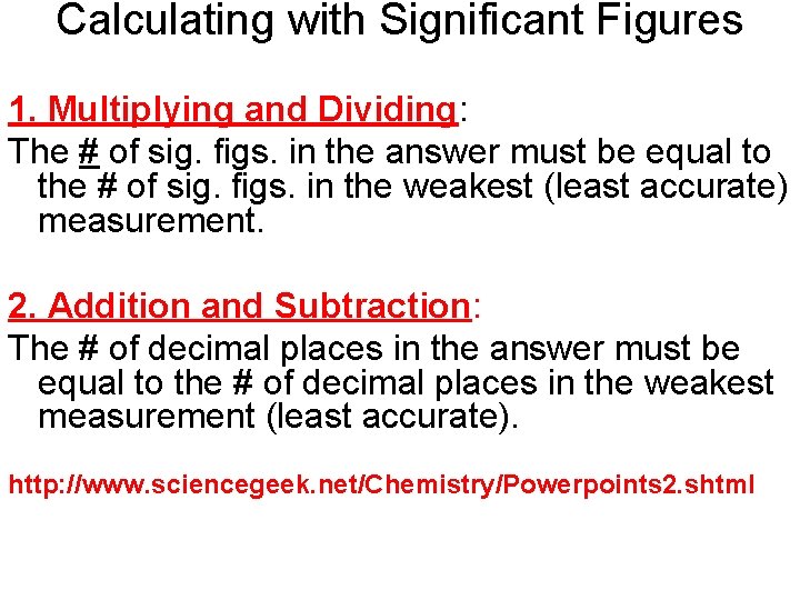 Welcome to Chemistry I Chemistry I 1814 Objectives