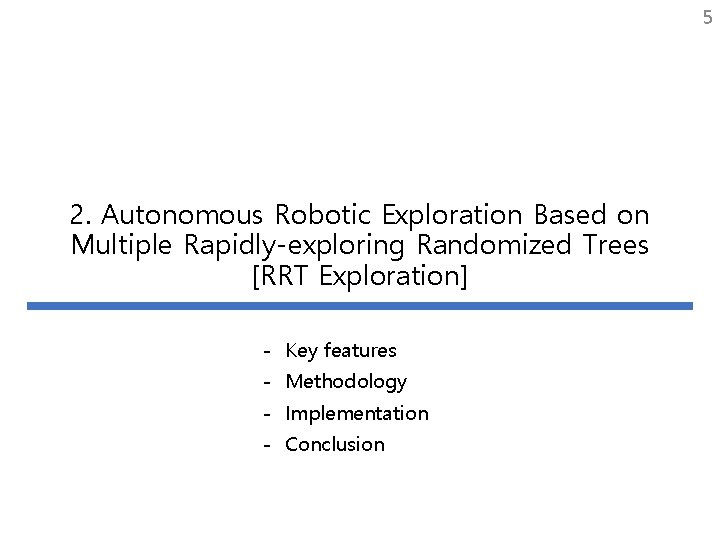 1 Sampling based Motion Planning Implementation Variation 20193300